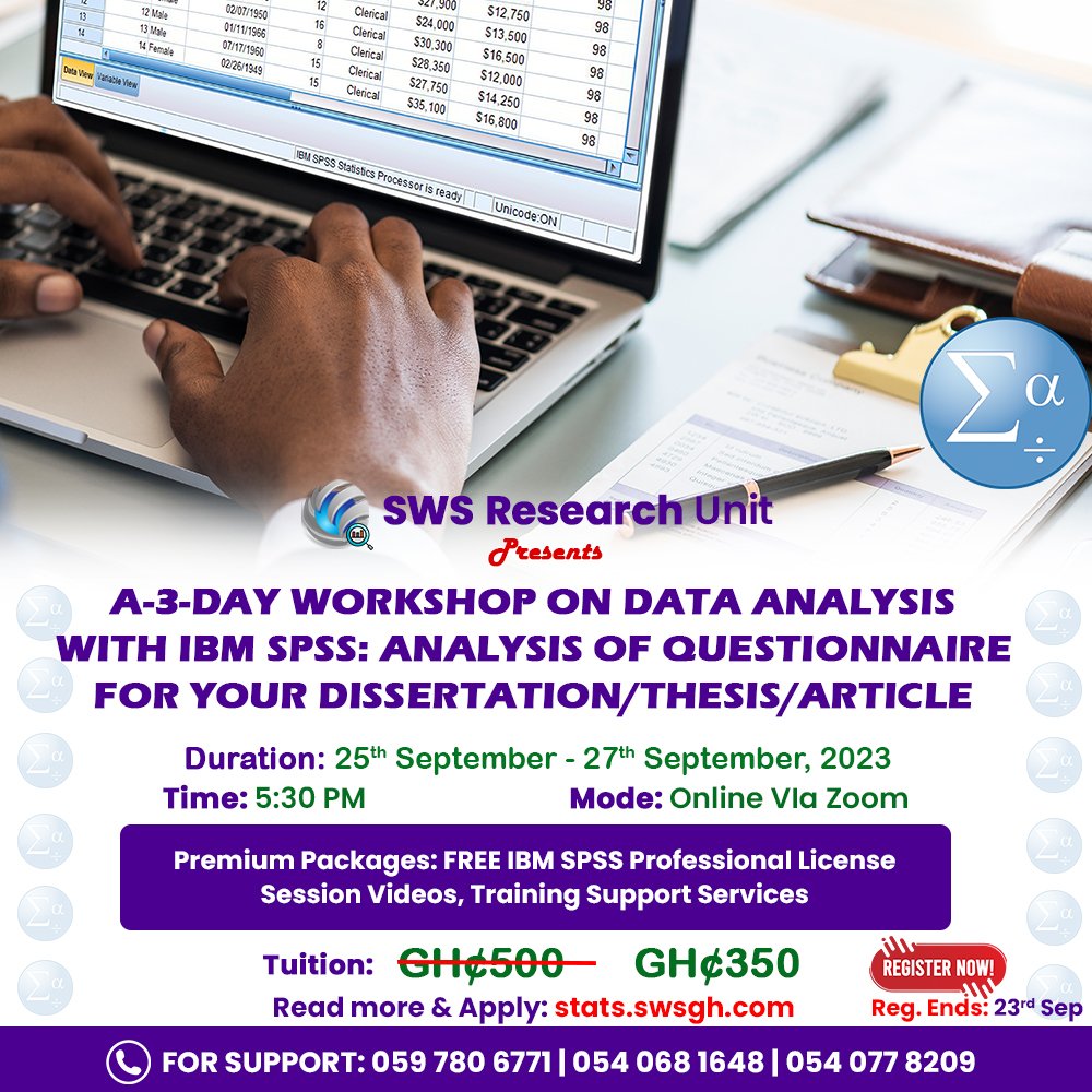 Data Analysis With Ibm Spss Using The Right Measures For Your Dissertationthesis Sws